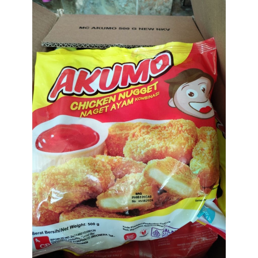 Jual Akumo chicken nuget 500gr | Shopee Indonesia