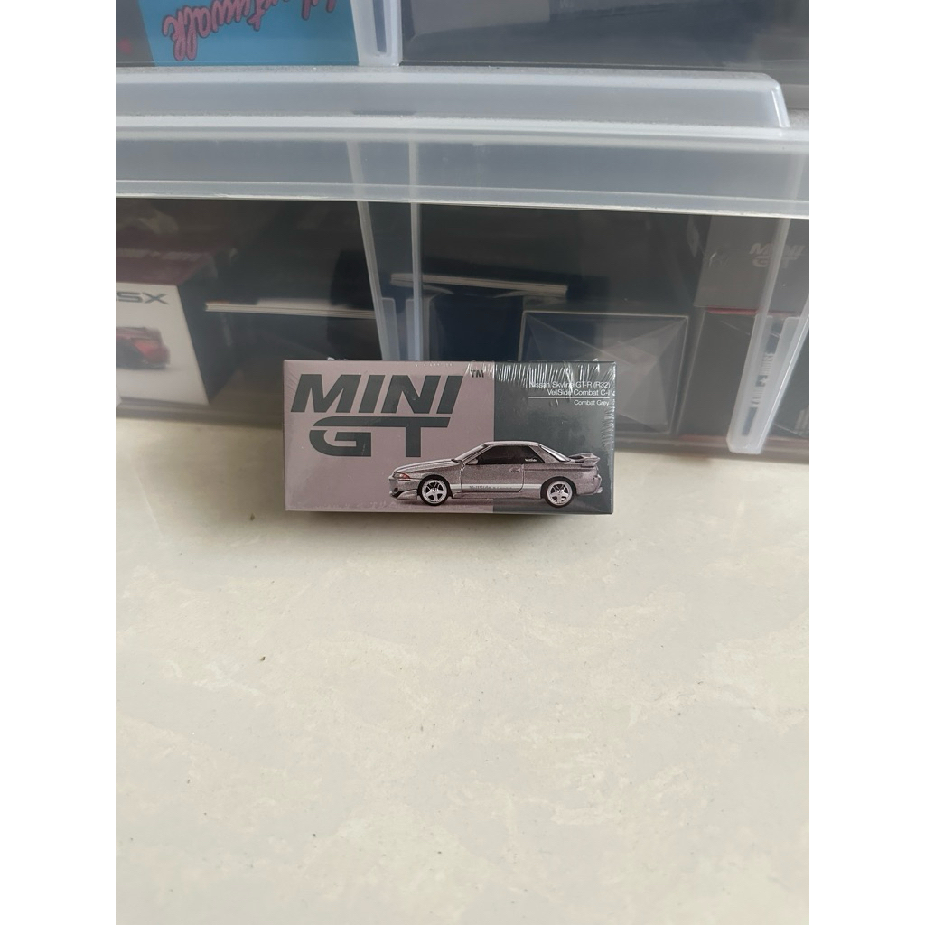 Jual Mini GT 971 Nissan Skyline GTR R32 Veilside Combat Grey MiniGT ...