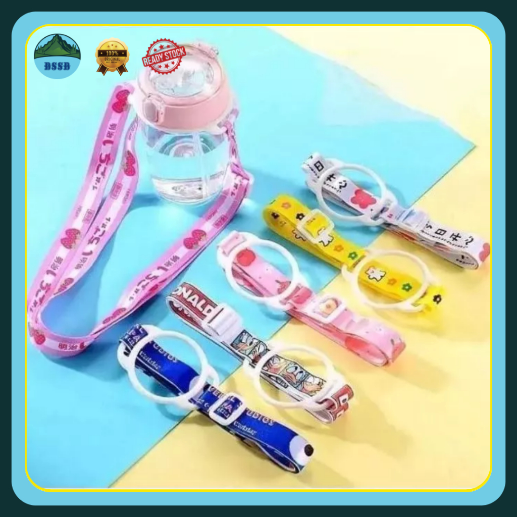 Jual Tali Strap Botol Minum 2in1 – Gantungan Selempang Botol untuk Anak ...
