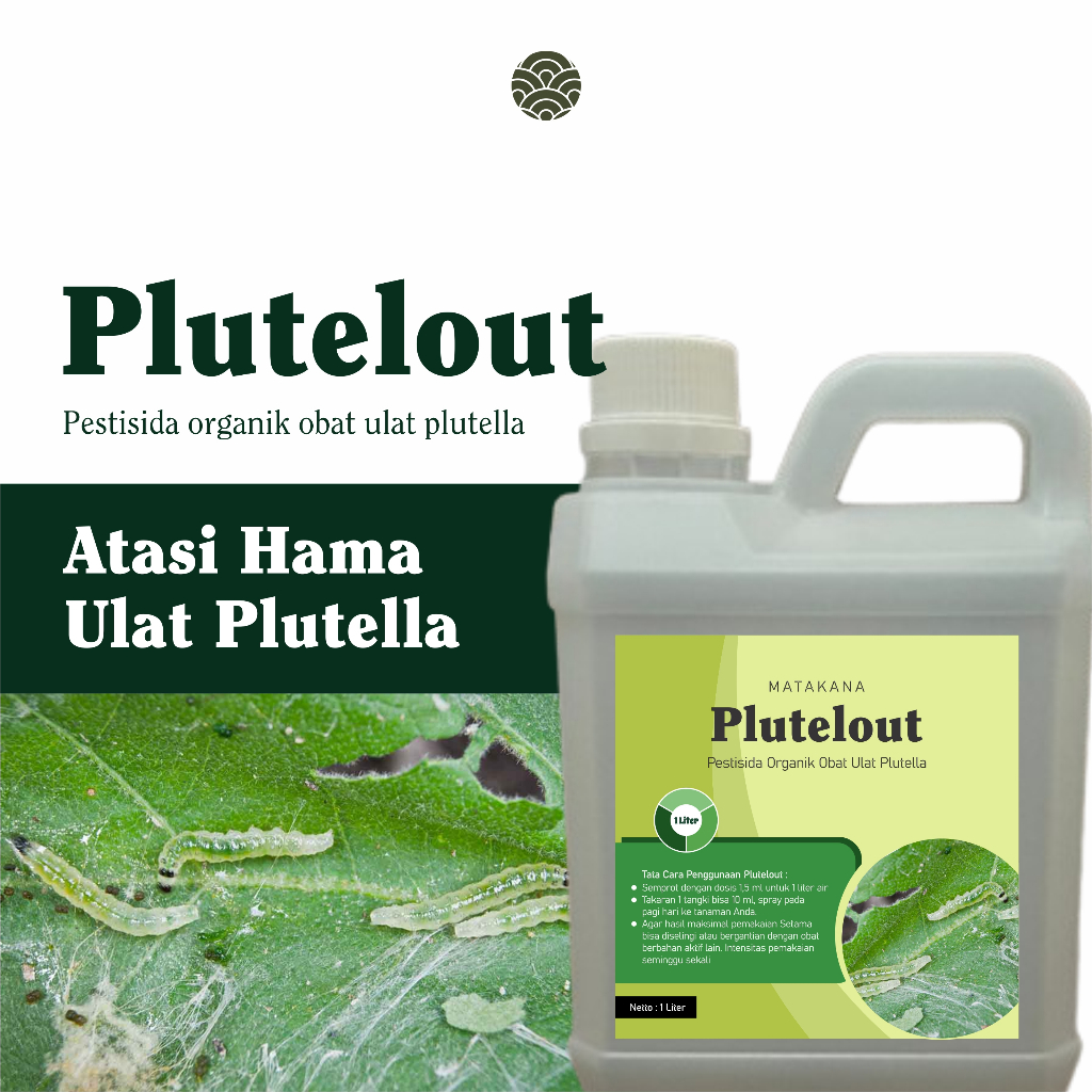 Jual Pestisida Obat Hama Ulat Kecil Ulat Plutella 1 Liter / Obat Ulat ...