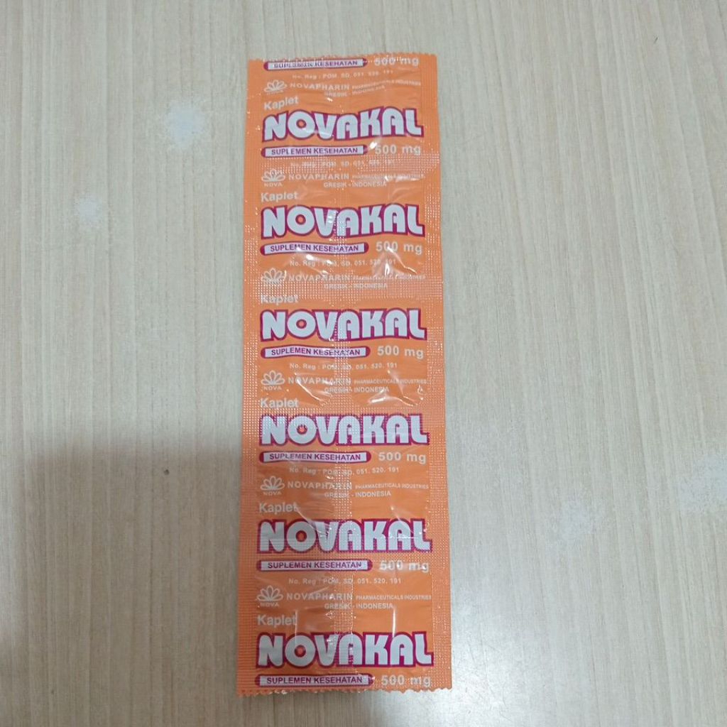 Jual Novakal 500 mg 10 tablet/strip | Shopee Indonesia