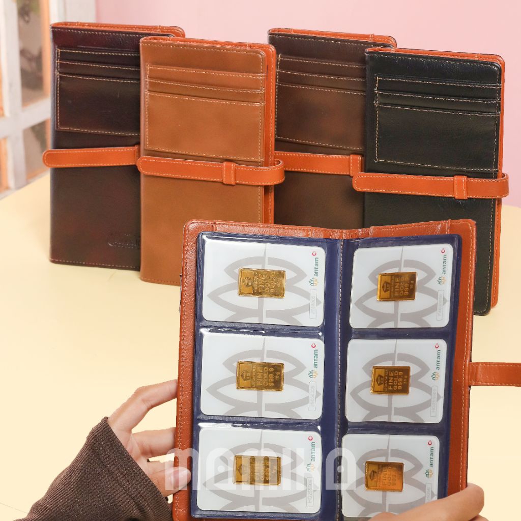 Jual Mamika - Dompet Emas Logam Mulia Kartu 90 Slot Dompet Emas Oslo ...
