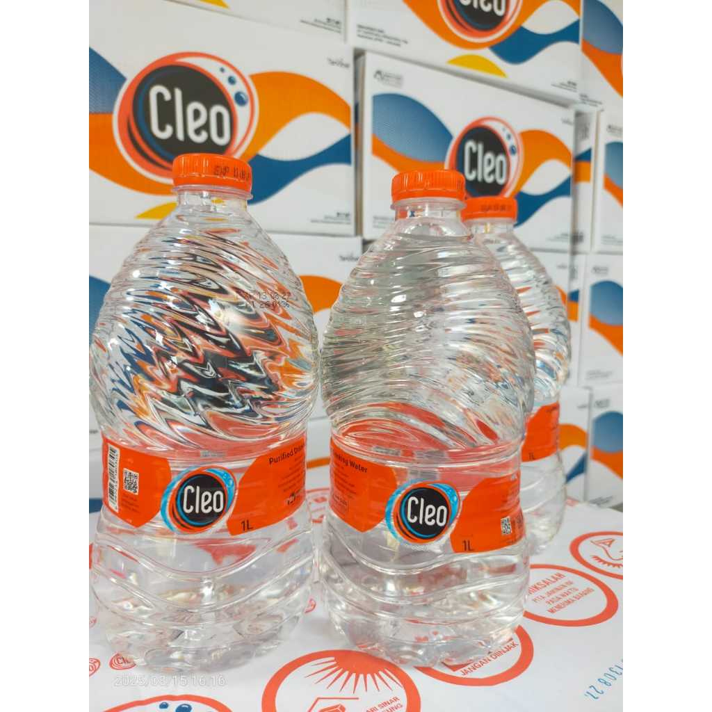 Jual Cleo Air Murni 1 Liter (1L x 12 Botol) | Shopee Indonesia
