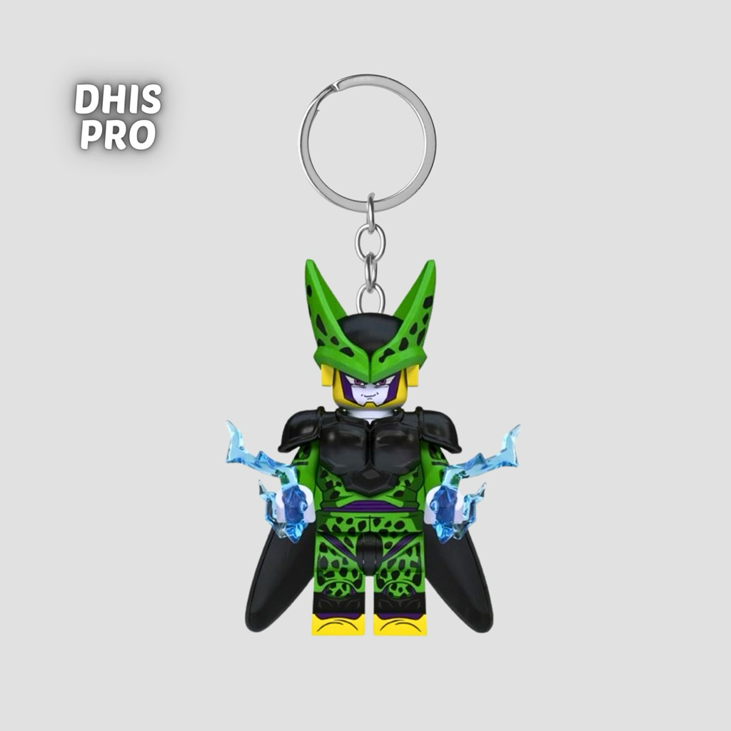 Jual Dhis Project Gantungan Kunci LEGO Minifigure Cell Dragon Ball ...
