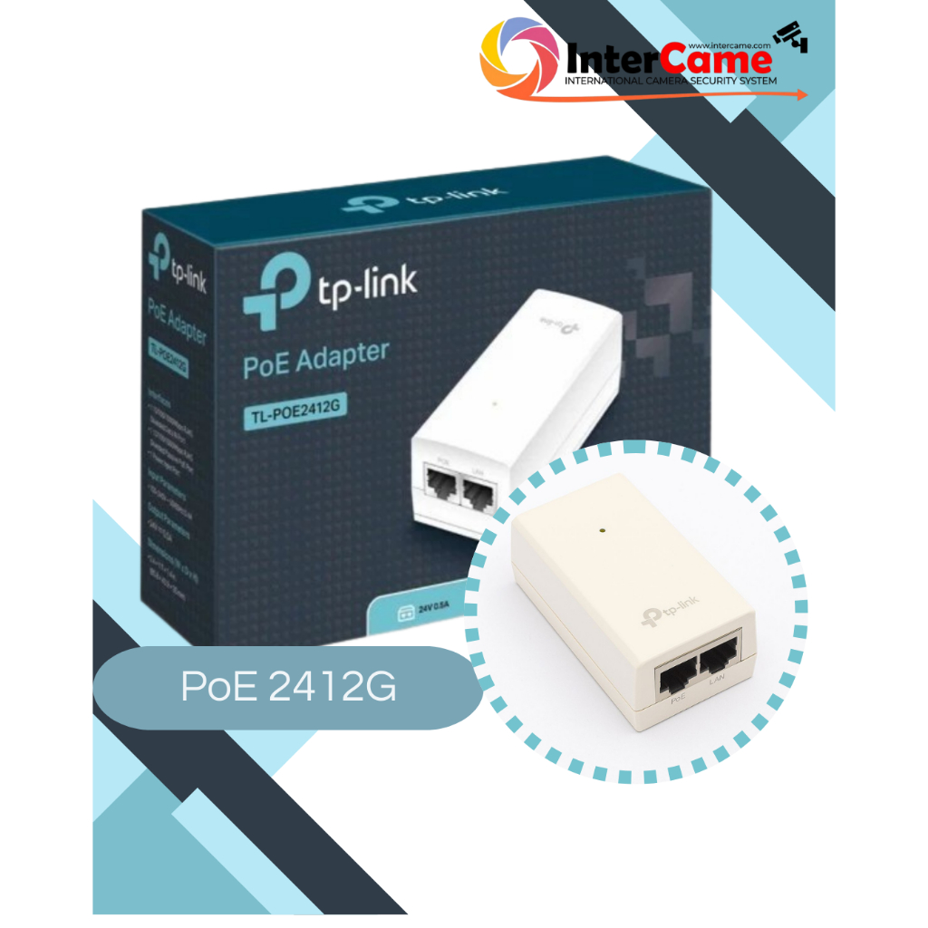 Jual TP-Link TL-POE2412G Adaptor PoE Pasif Gigabit 24V untuk Sistem ...
