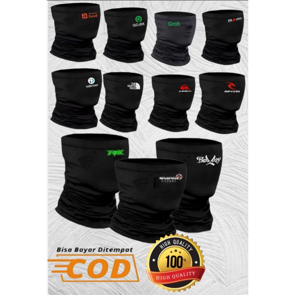 Jual Buff bandana pria wanita Logo|buff logo ojol | Shopee Indonesia