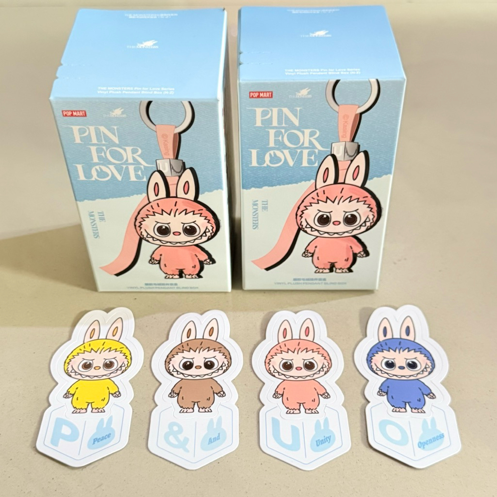 Jual (READY STOCK SELECTED) POP MART LABUBU PIN FOR LOVE ORIGINAL ...