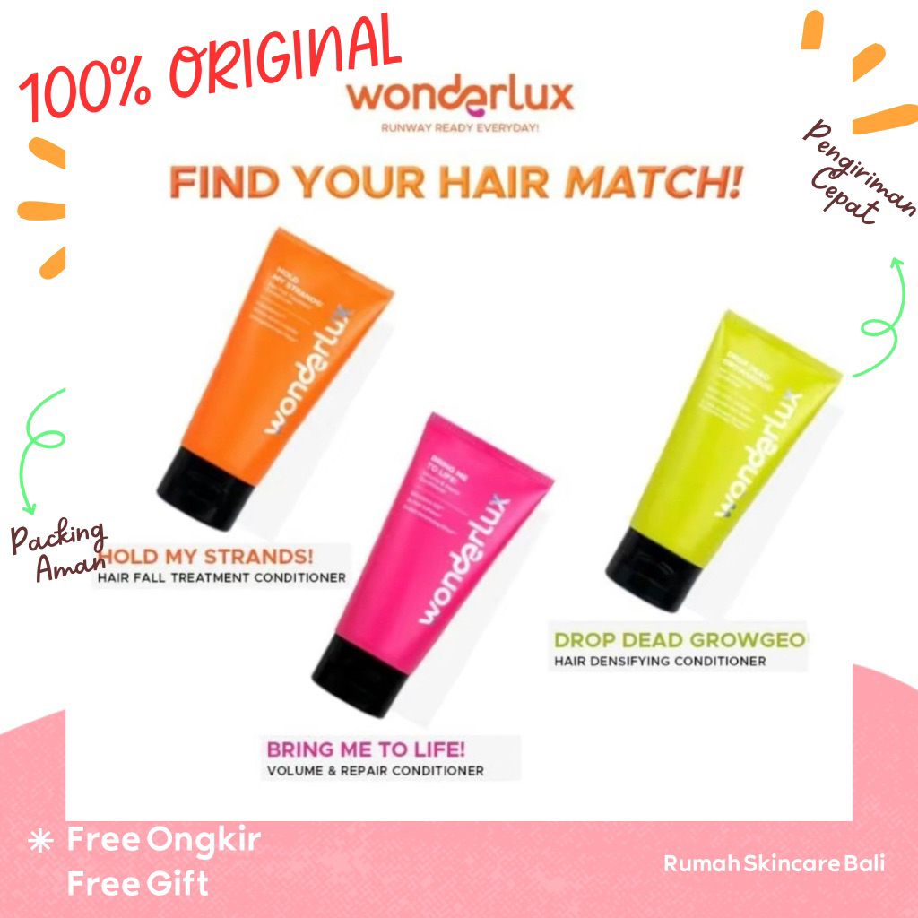 Jual WONDERLUX - Conditioner 160ml - Varian [Bring Me To Life/Hold My ...