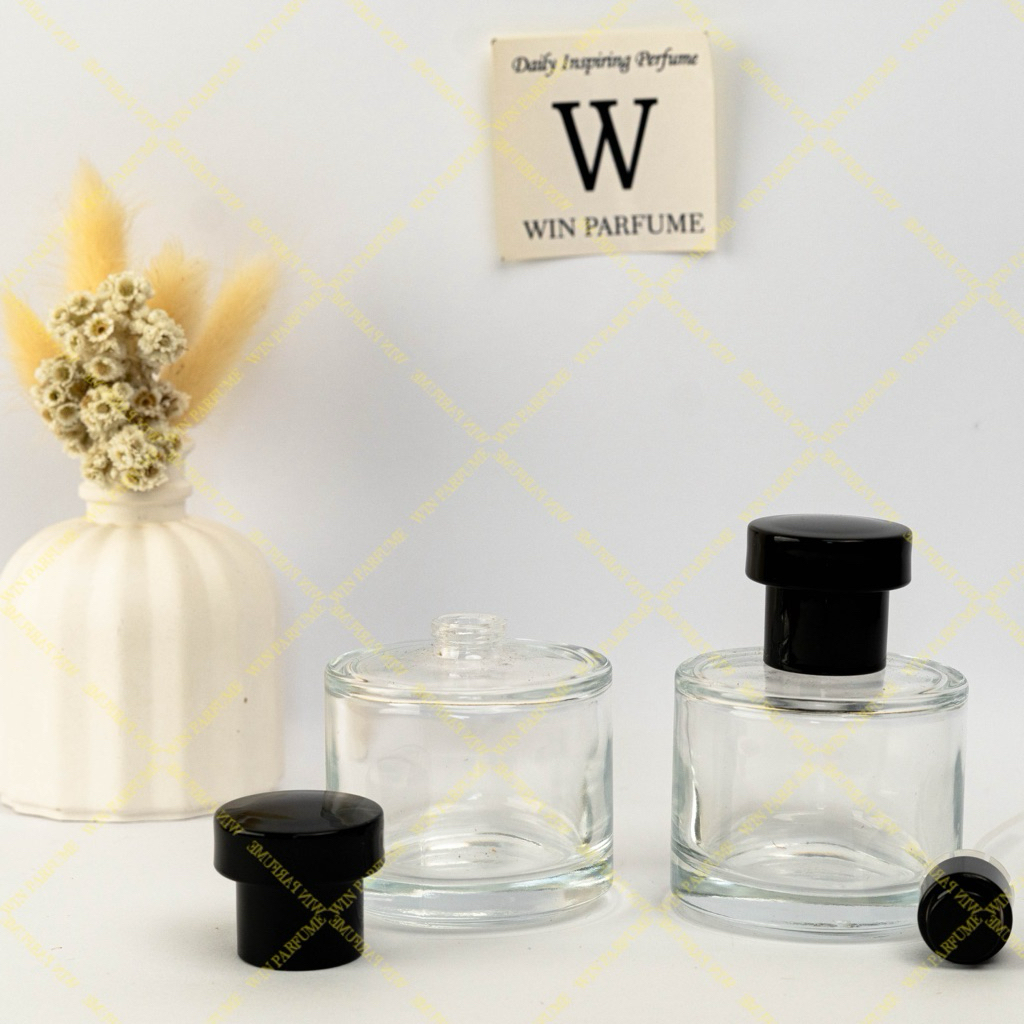 Jual Botol Parfume 50ml Credo Dominique Semi Press Tutup Hitam T Zone ...