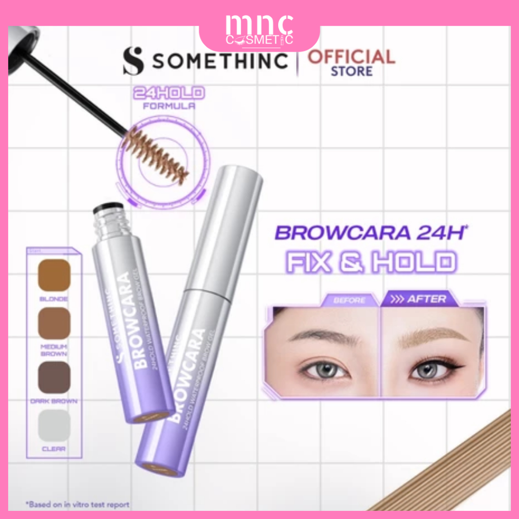 Jual [BARU] SOMETHINC Browcara 24Hold Waterproof Brow Gel - Maskara Alis Tahan Lama Anti Air ...