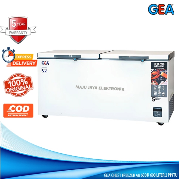 Jual GEA Chest Freezer 500 Liter AB 600 R Lemari Pembeku Jumbo Low Watt ...