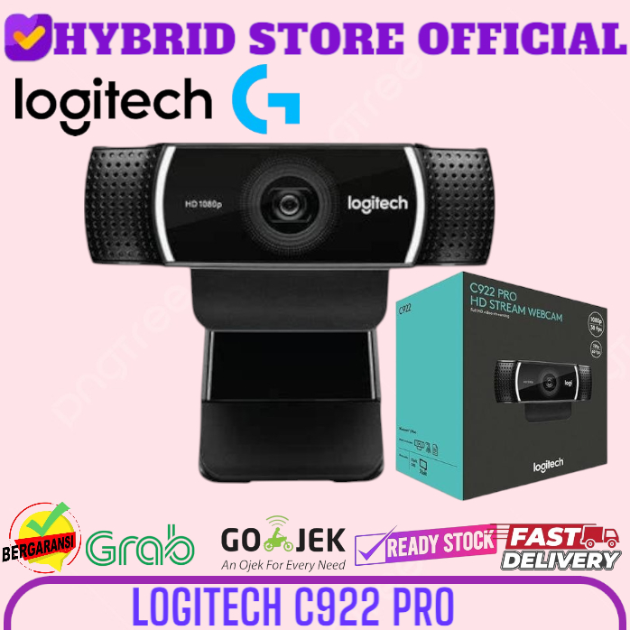 Jual LOGITECH C922 PRO STREAM WEBCAM - LOGITECH C922 PRO HD WEBCAM ...