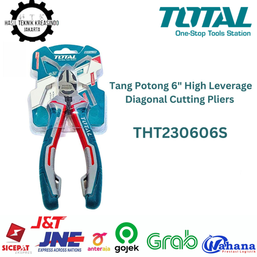 Jual Tang Potong 6" | Tang Potong Diagonal 6" | High Leverage Diagonal ...