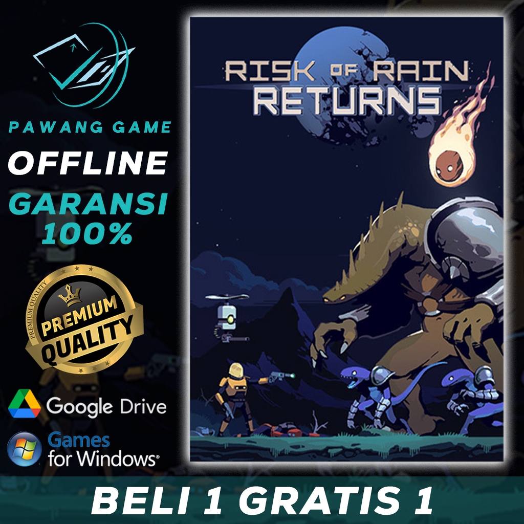 Jual Risk of Rain Returns | PC GAME | LAPTOP GAME | DOWNLOAD | Shopee ...