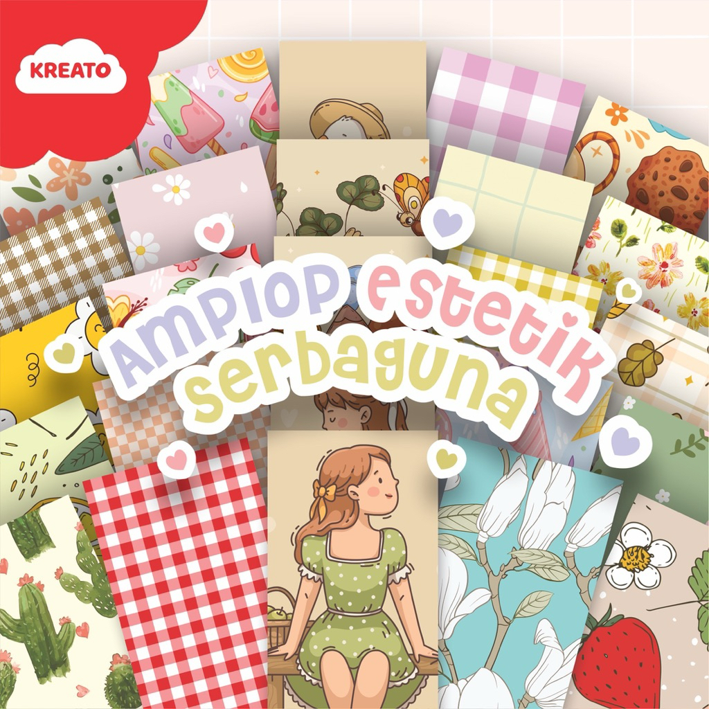 Jual Kreato Design - Amplop Estetik Serbaguna Amplop Lebaran Amplop ...
