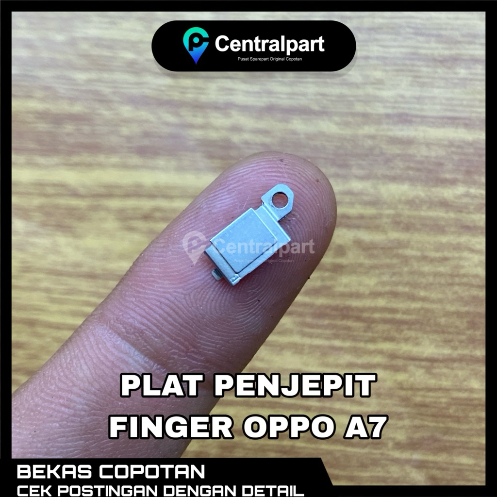 Jual PLAT BESI PENJEPIT FINGER OPPO A7 ORIGINAL COPOTAN | Shopee Indonesia