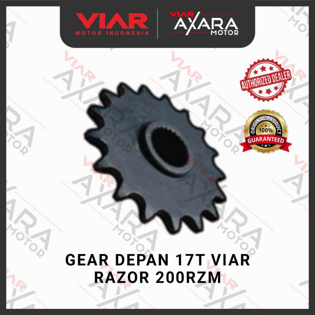 Jual Original VIAR Gear Depan 17T VIAR Razor 200 (23803-ATK-000 ...