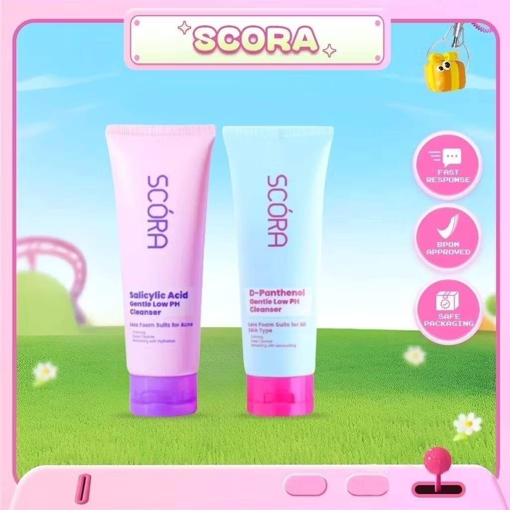Jual SCORA D-Panthenol Gentle Low pH Cleanser | Salicylic Acid Gentle ...