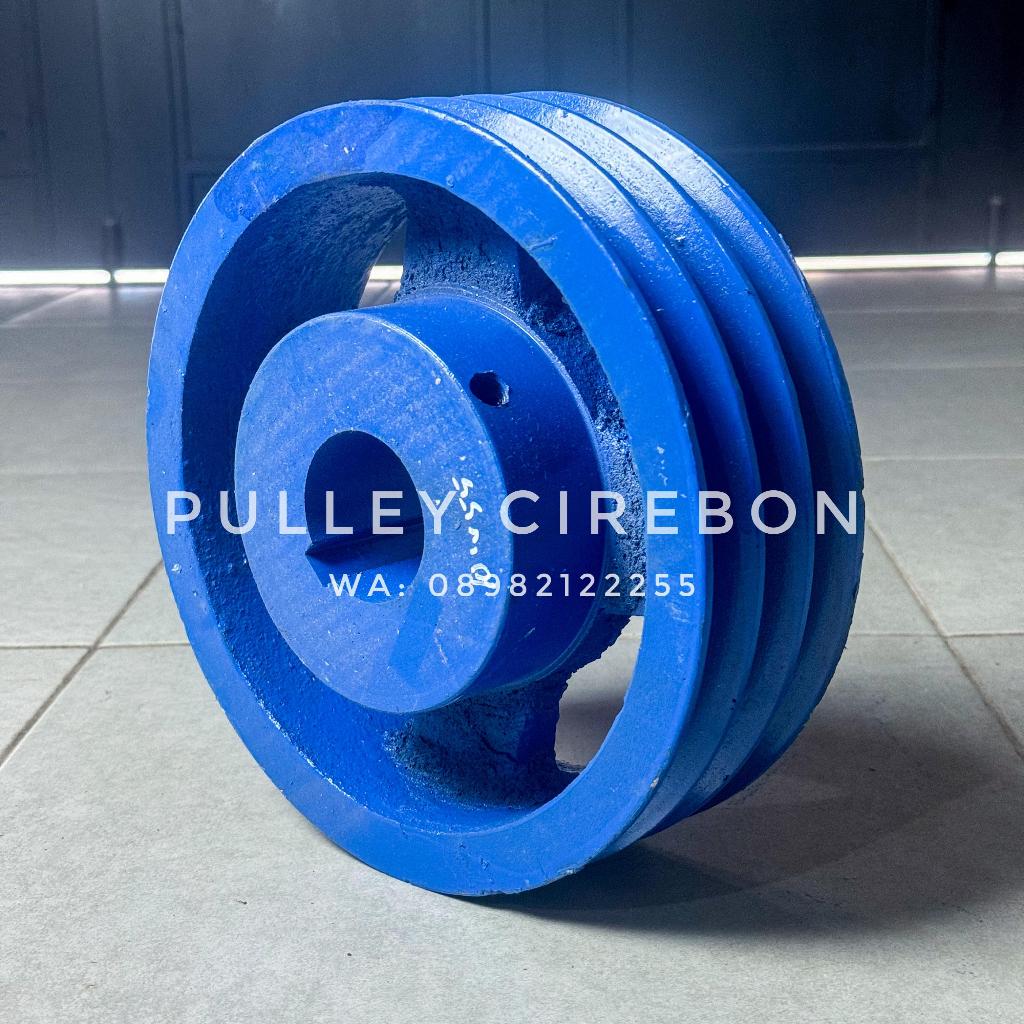 Jual Pulley Besi Cor / Puli Besi Cor 10" (10 inch) Jalur 3C Tipe C ...
