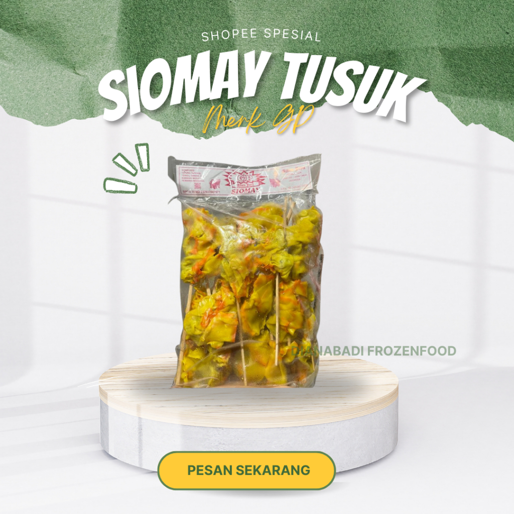 Jual Siomay Tusuk Kuning Gorengan GP - Dian Abadi Frozen Food | Shopee ...