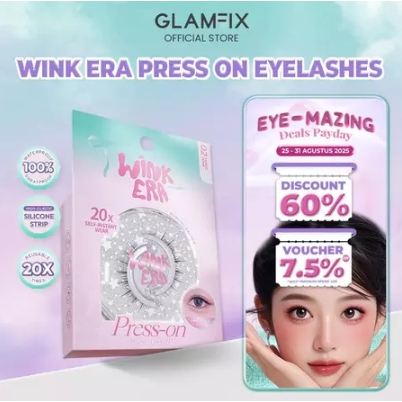 Jual GLAMFIX Wink Era Press-On False Eyelashes Bulu Mata Palsu Langsung ...