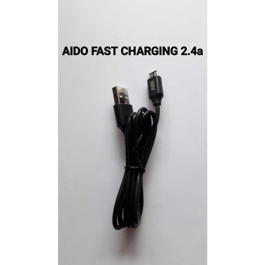 Jual KABEL DATA AIDO IDM-100 ORIGINAL - MICRO USB SPEED USB CABLE ...