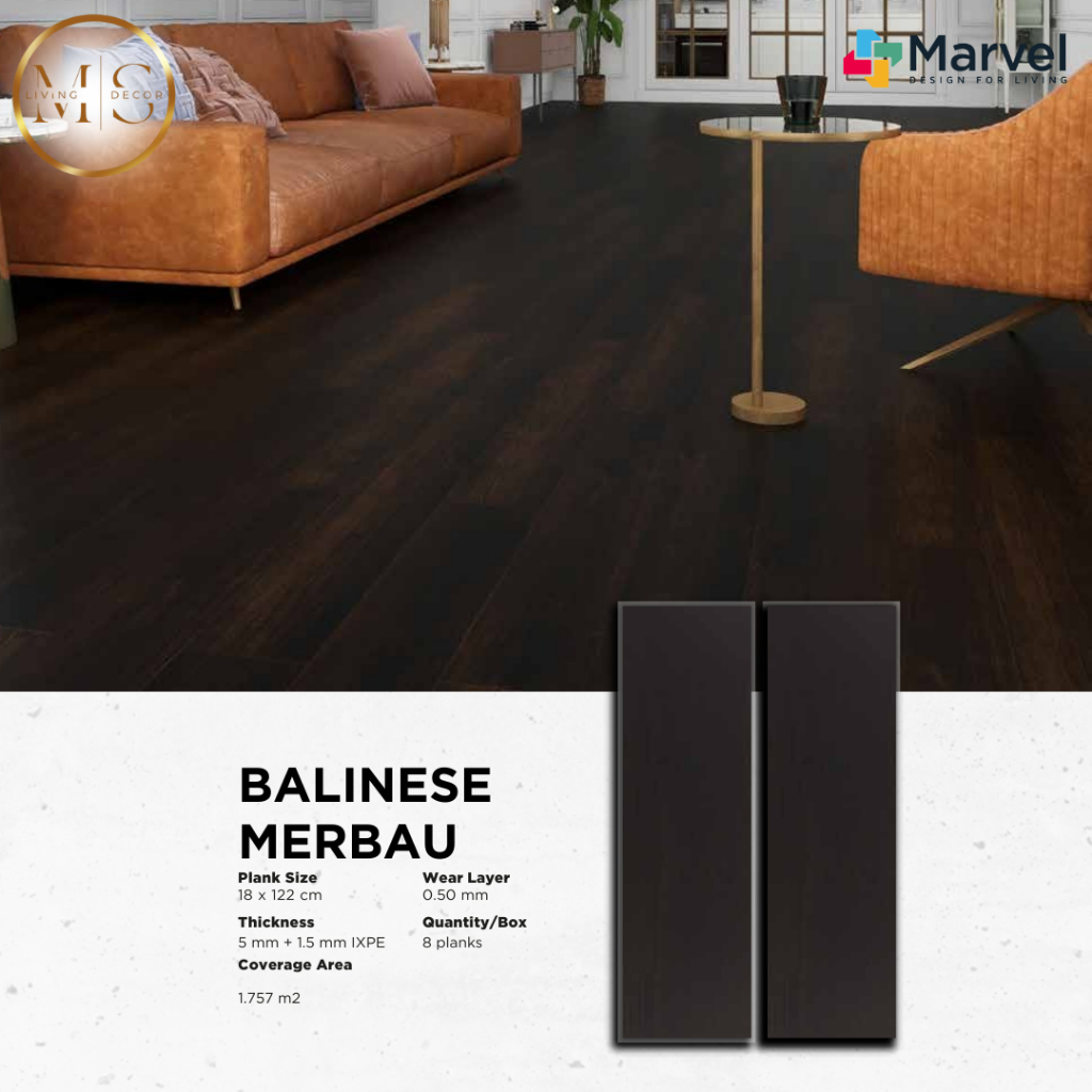 Jual SPC FLOORING MARVEL HERITAGE TEBAL 6,5MM WOOD | LANTAI SPC MARVEL ...