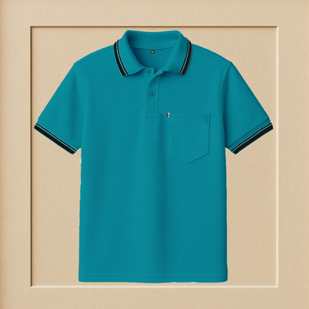 Jual Kaos Poloshirt Seragam Saku Pria | Kaos Kerah Pria Lengan Pendek ...