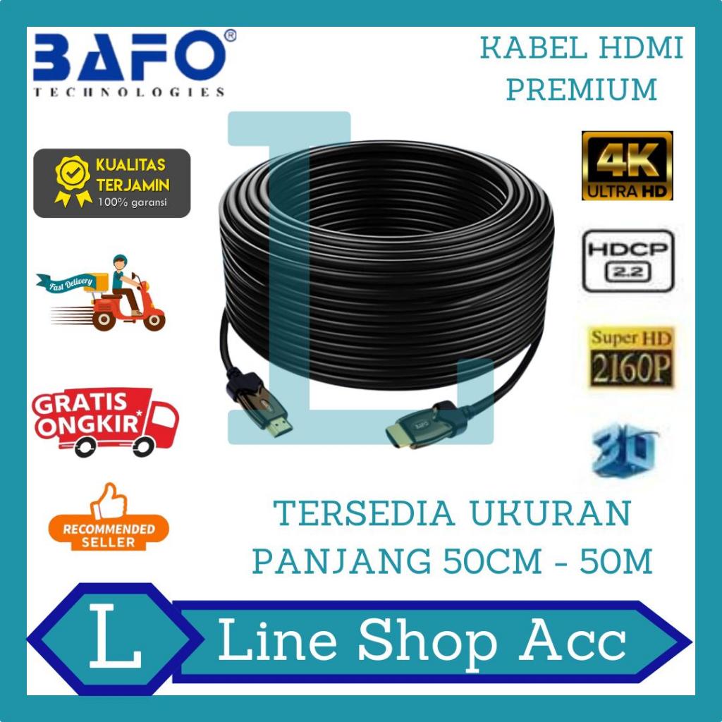 Jual BAFO Kabel Hdmi (10m, 15m, 20m, 25m, 30m, 40m, 50m) 10 meter 15 ...