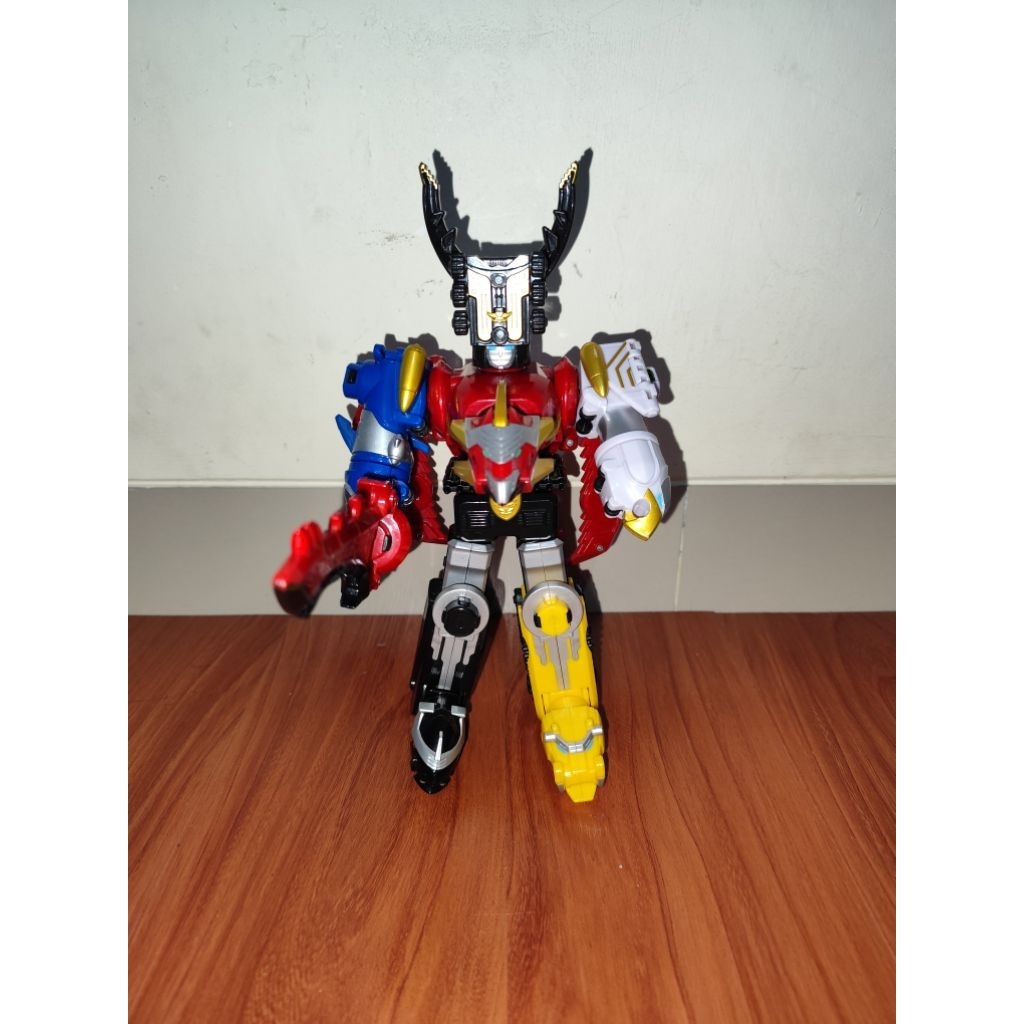 Jual DX Gosei Great Megazord Landick Land Brothers Zord Goseiger Power ...