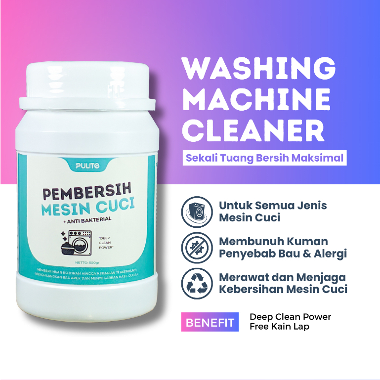 Jual Pembersih Mesin Cuci Anti Ribet Tanpa Membongkarnya - Washing ...