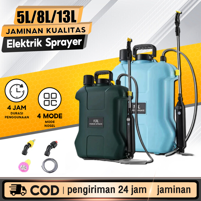 Jual Semprotan Elektrik Sprayer Shoulder Type 5/8 Liter Sprayer ...