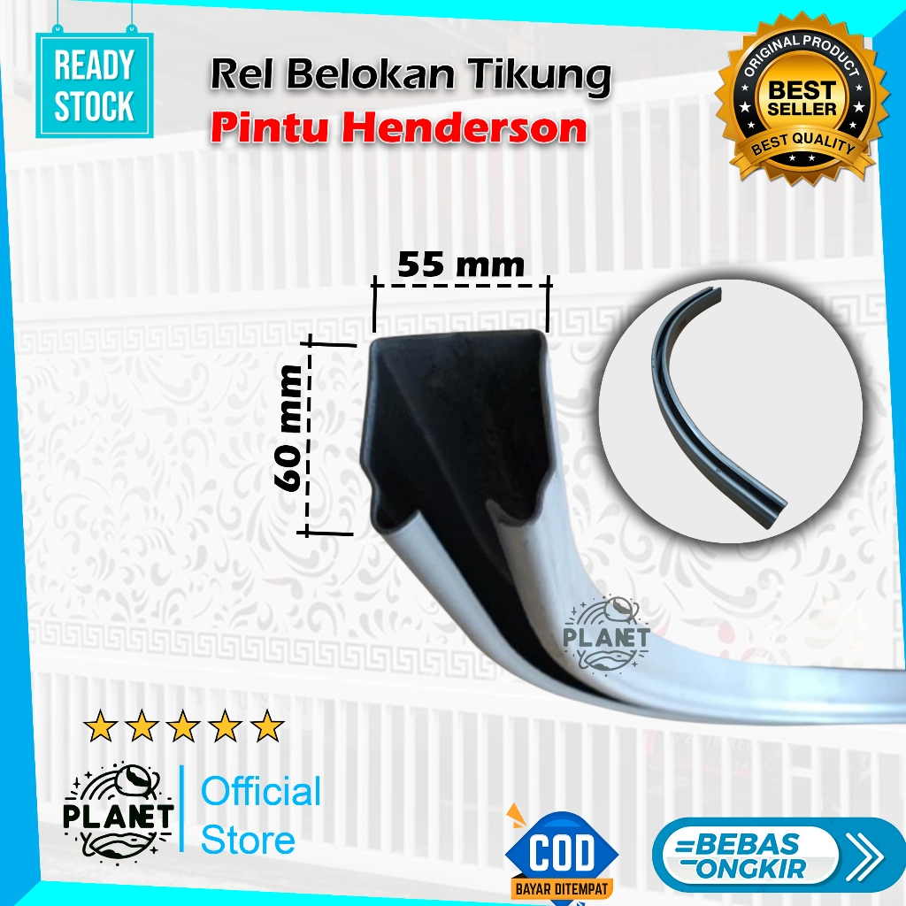 Jual Rel belokan atas besar pintu garasi henderson | Rel tikung ...