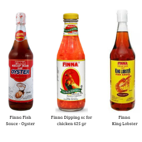 Jual ANEKA SAUS DAN MINYAK IKAN FINNA (OYSTER, KING LOBSTER & DIPPING ...