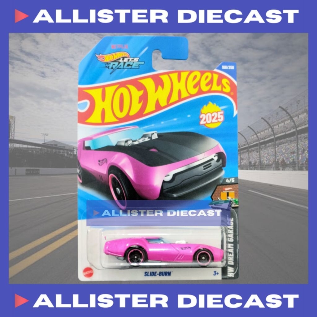 Jual Hot Wheels Slide Burn Pink Hotwheels Slide Burn Pink HW Dream ...