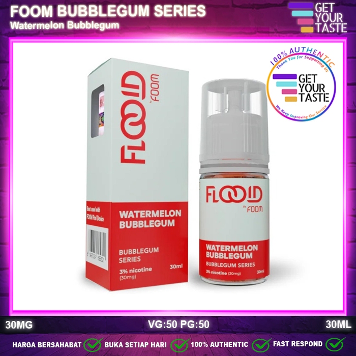 Jual Liquid Foom Watermelon Bubblegum Salt Nic 30ML By Foom Lab ...