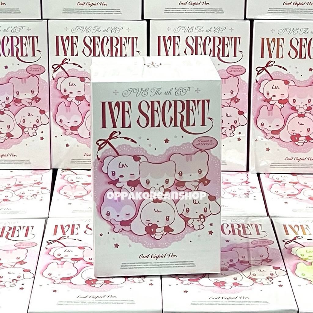 Jual [READY] IVE - 4th Mini Album IVE SECRET EVIL CUPID Ver PLATFORM Ver Limited Edition ...