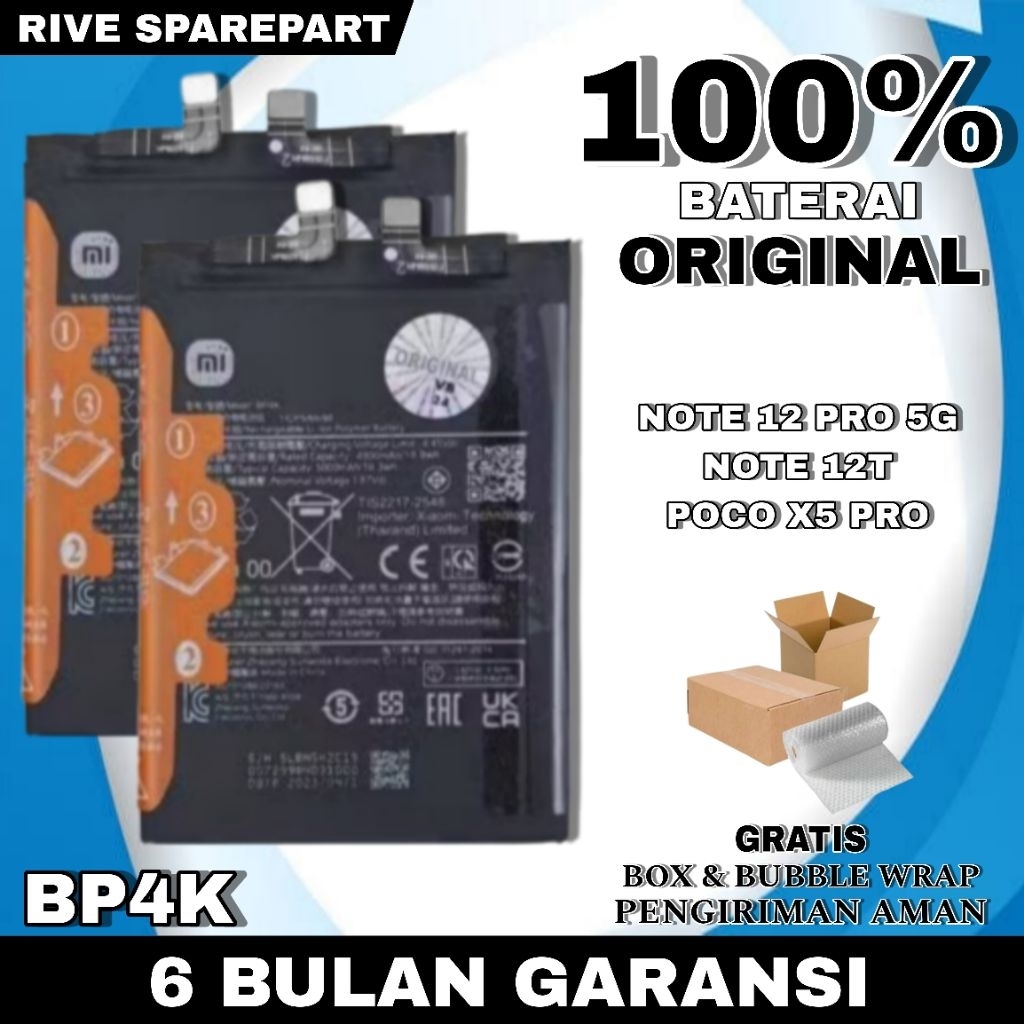 Jual BATERAI BATRAI BATRE BATTERY XIAOMI REDMI NOTE 12 PRO 5G / NOTE ...
