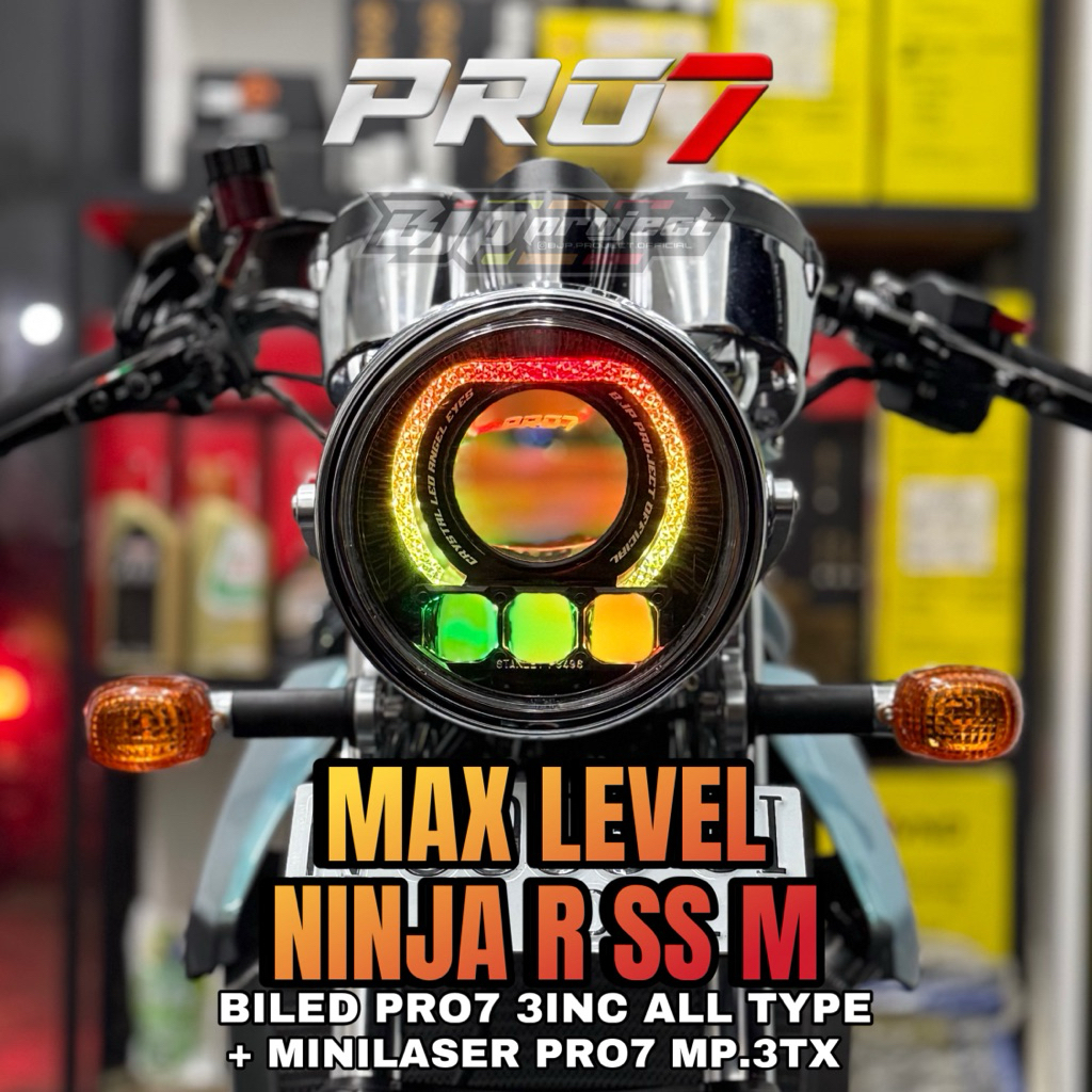 Jual LAMPU BILED NINJA R SS MAX LEVEL PRO TUJUH AES UPS WAYMAKER ...