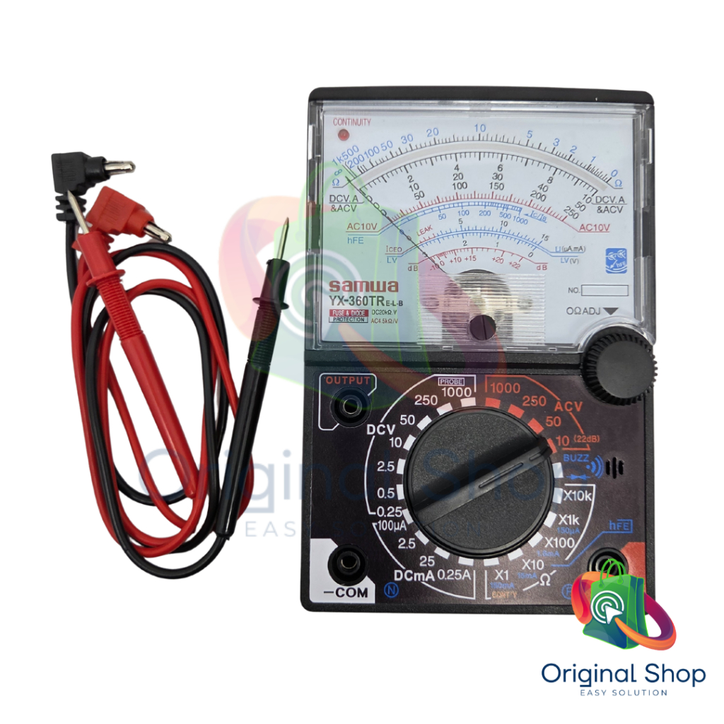 Jual Samwa Multitester Analog Avometer Multimeter Multi Tester YX360TR ...