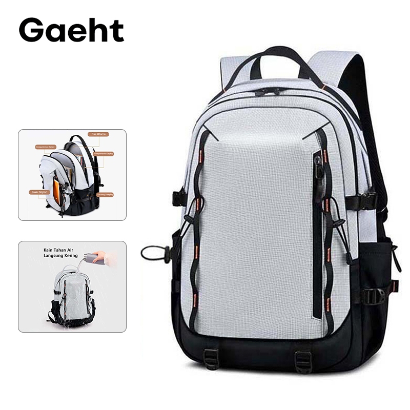 Jual GAEHT Tas Ransel Pria Kapasitas Besar Tahan Air Desain Simpel Tas ...