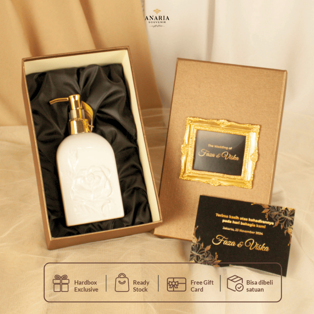 Jual Gift Box Sabun Mawar & Dispenser Keramik | Kado Mewah Pernikahan ...
