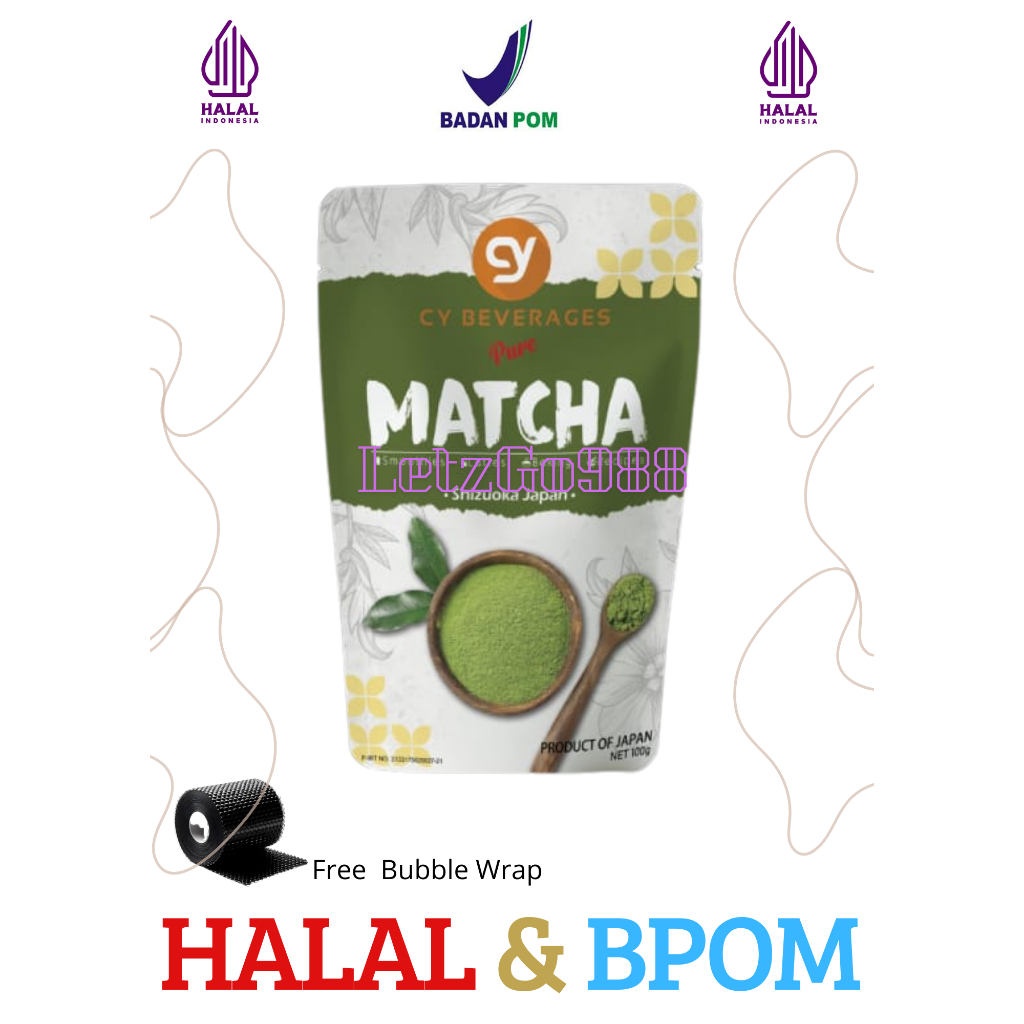 Jual CY Beverages Pure Matcha 80 Gram | Shopee Indonesia