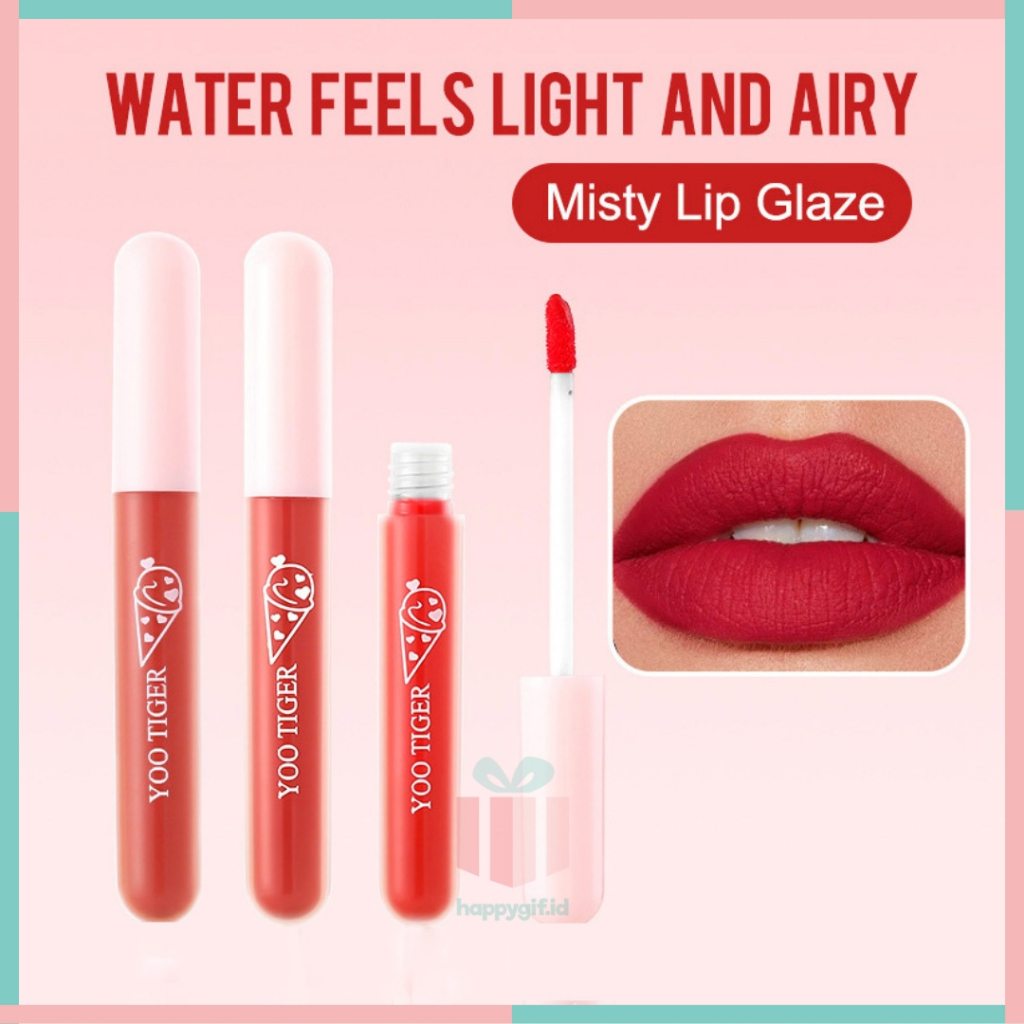 Jual YOO TIGER NUDE EDITION Lip Glaze Lipstik Cair Lip Gloss Pelembab ...