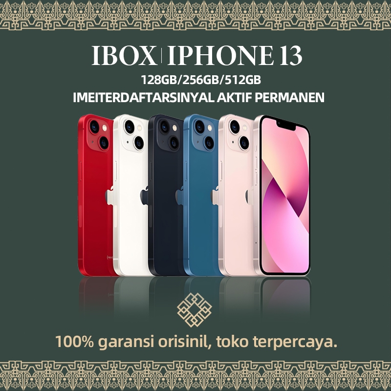 Jual IBOX iPhone 13 128GB 256GB Second BEKAS ORIGINAL 100% MULUS NORMAL FULLSET GOOD CONDITIONS ...