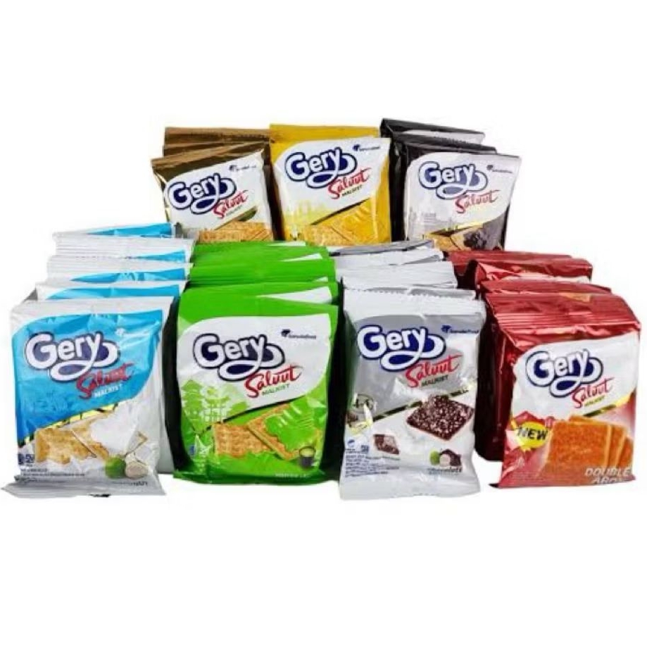 Jual Gery Saluut Malkist Renceng All Varian Rasa Wafer Renyah | Shopee ...