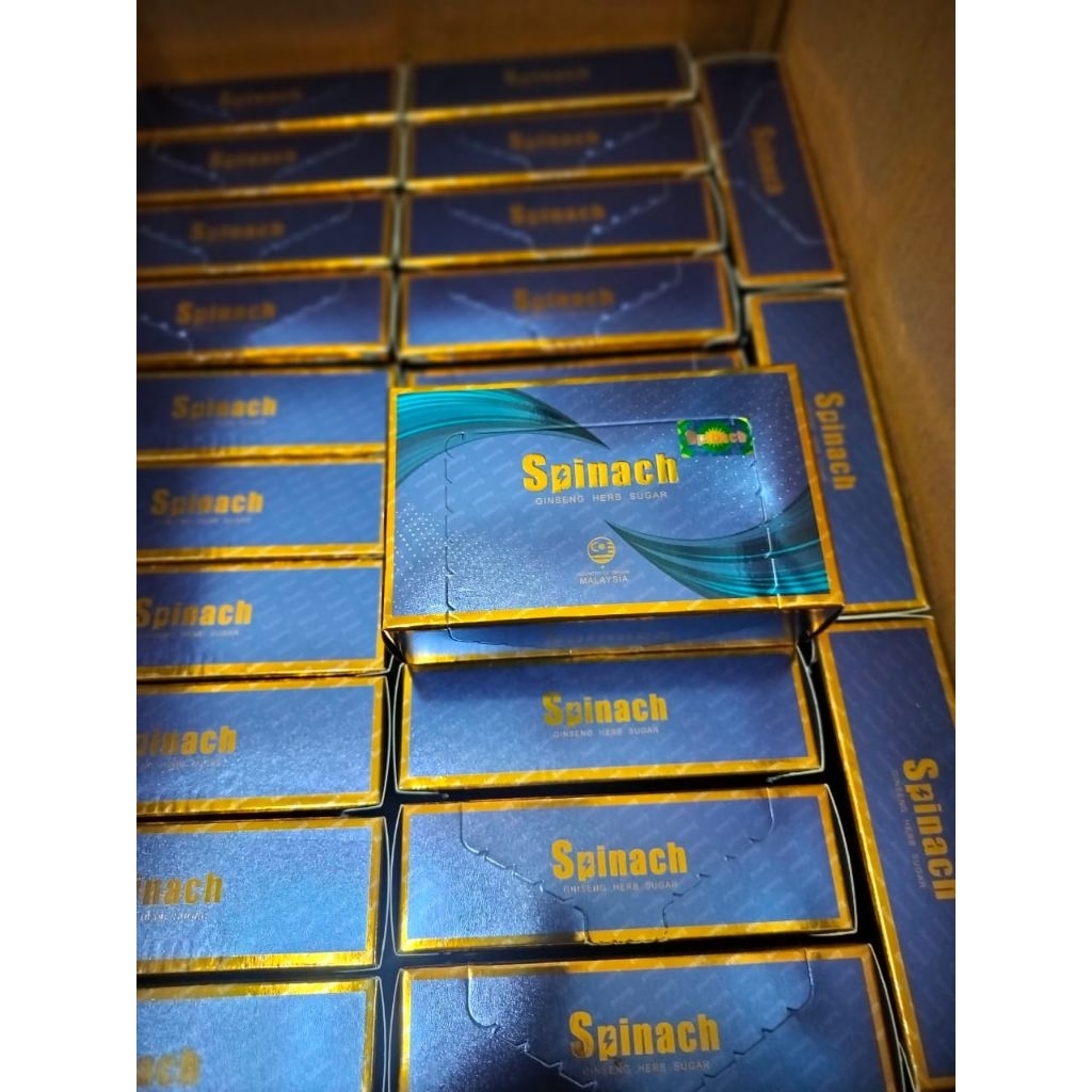 Jual Asli Ori Spinach Ginseng herb sugar candy isi 30pcs | Shopee Indonesia