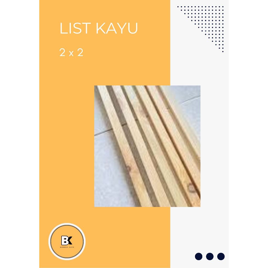 Jual Kayu Reng List Stick Jati Belanda ukuran 2x2 Untuk Prakarya ...