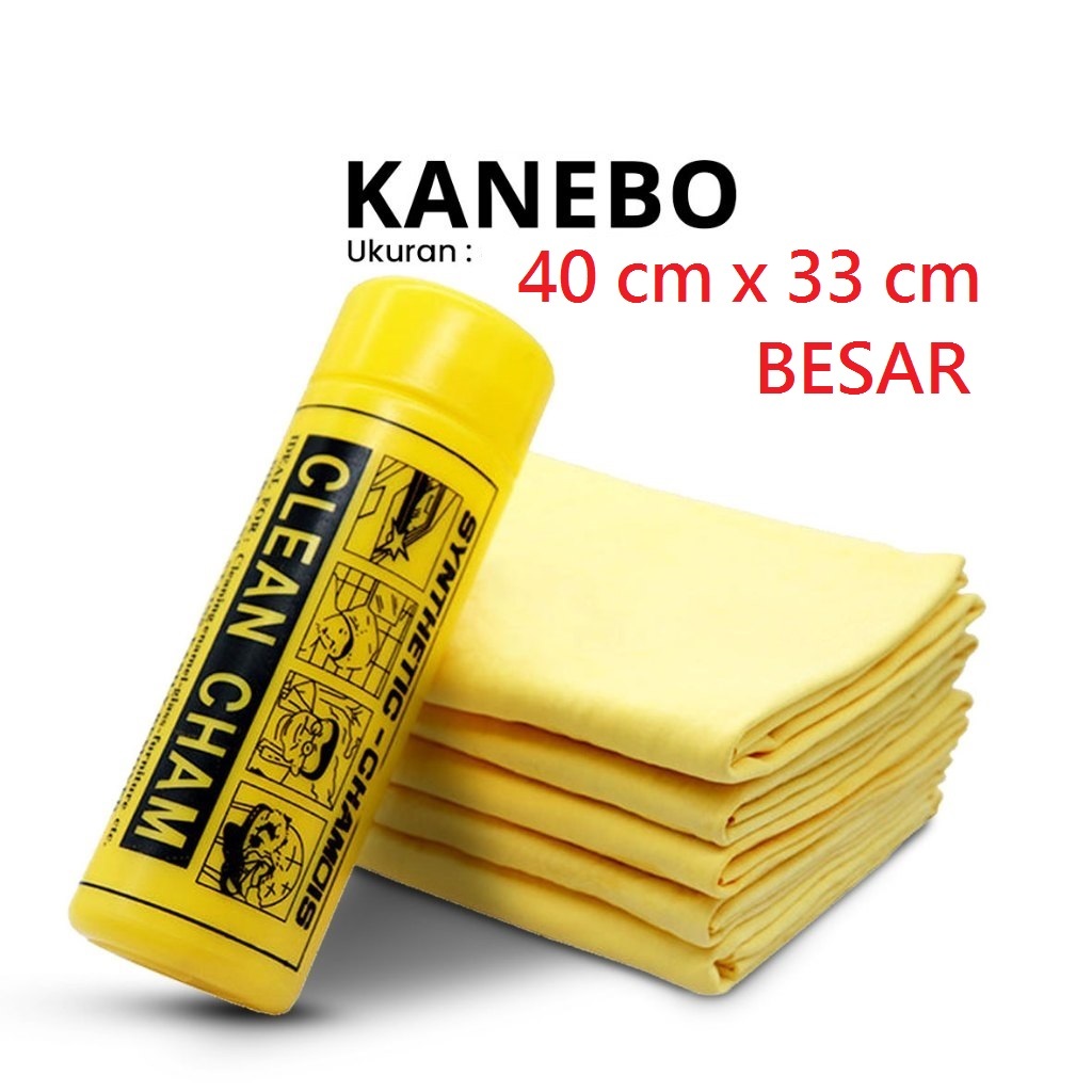 Jual kanebo Besar 40X33 cm kanebo mobil motor Original Tebal Lap kanebo ...