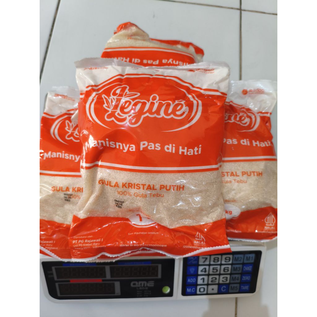 Jual Gula pasir legine produk BUMN 1Kgx10 | Shopee Indonesia